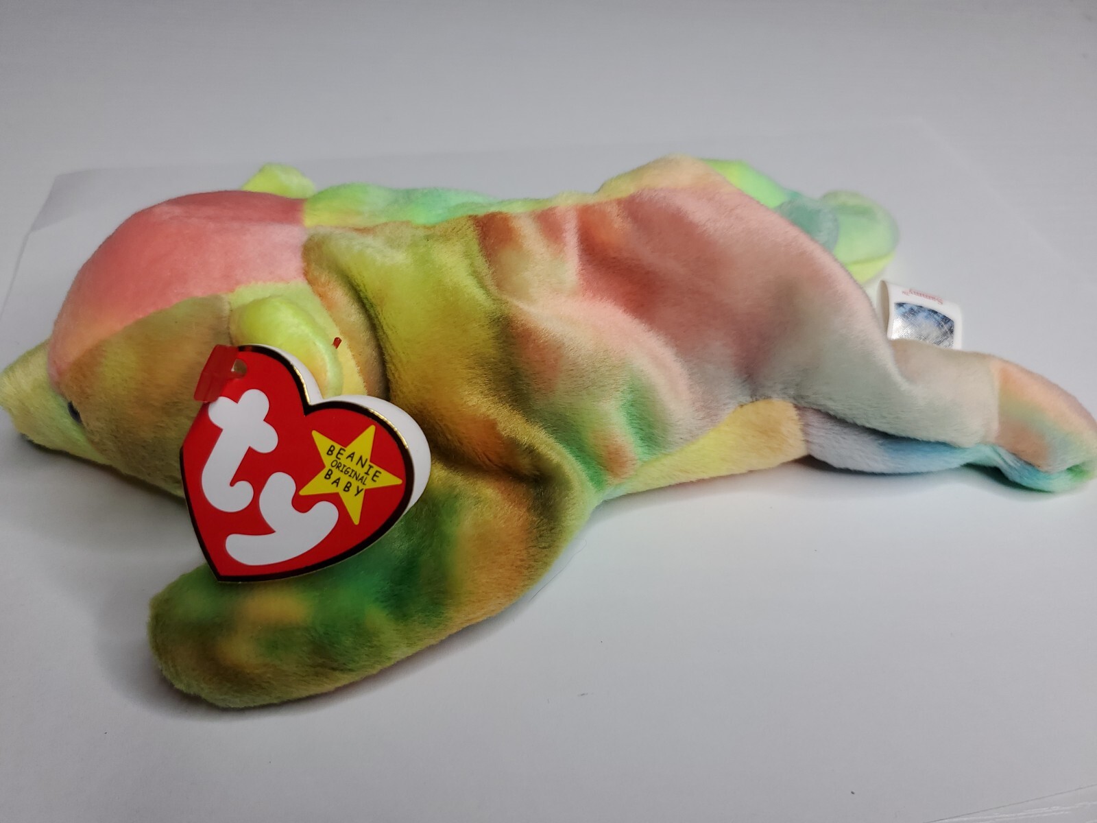 Sammy Bear - TY Beanie Babies - Original Retired MWMTs Stuffed Animal ...