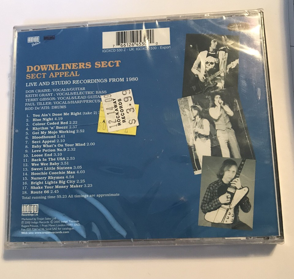 SECT APPEAL Downliners Sect CD New 2000 Free Shipping | eBay