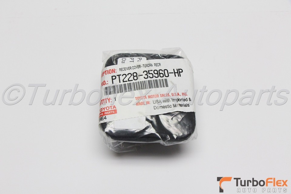Toyota Tow Hitch Receiver 2'' Cover Genuine OEM PT228-35960-HP | eBay