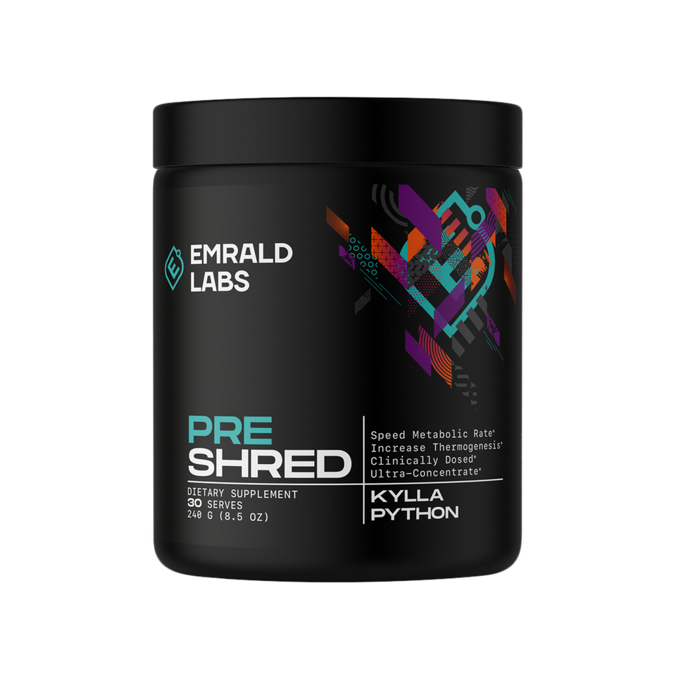 Emrald Labs PRE SHRED | Thermogenic | Energy | Fat Loss | Deficit Focus ...