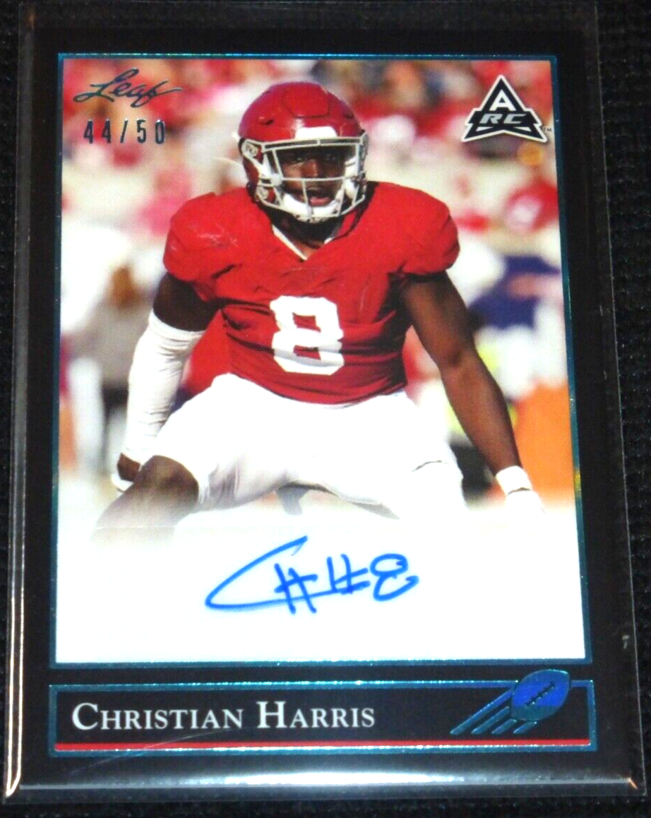 2021 Leaf Memories Christian Harris Auto #d/50 Signed ARC Autograph | eBay