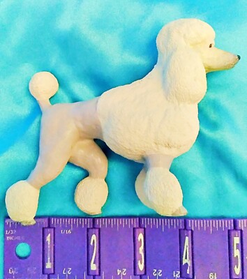 PEDIGREE White Poodle Dog Figurine Puppy | eBay