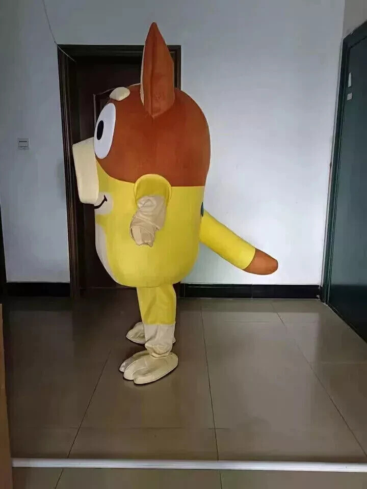 The Dog Bingo Mascot Costume Adult Cartoon Character Outfit Attractive ...