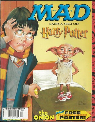 ORIGINAL Vintage Dec 2002 Mad Magazine #424 Harry Potter | eBay