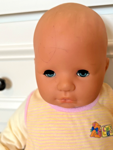 Zapf Creations Baby Chou Chou Doll 19" Vintage 1998 w/extra outfit and ...