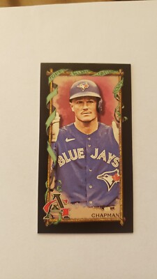 2023 Allen & Ginter BLACK BORDER MINI 93 Matt Chapman - Toronto Blue ...