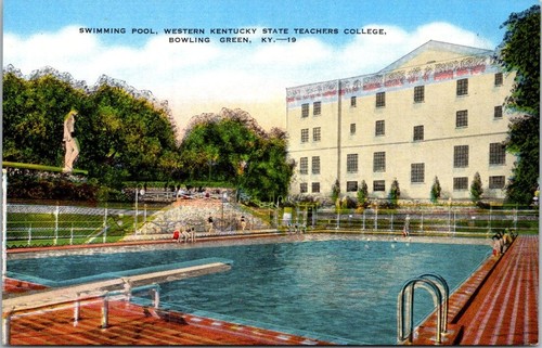 SWIMMING POOL, WESTERN KENTUCKY STATE TEACHERS COLLEGE, BOWLING GREEN ...