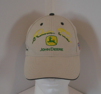 John Deere Tractor Hat Cotton Light Beige Atlantic Tractor Dealer One ...