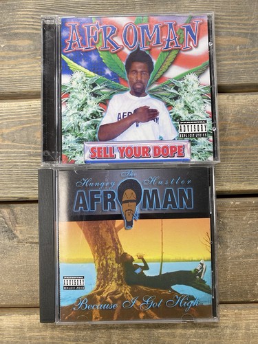 Afroman CD lot Of 2! Sell Your Dope & Because I Got High | eBay
