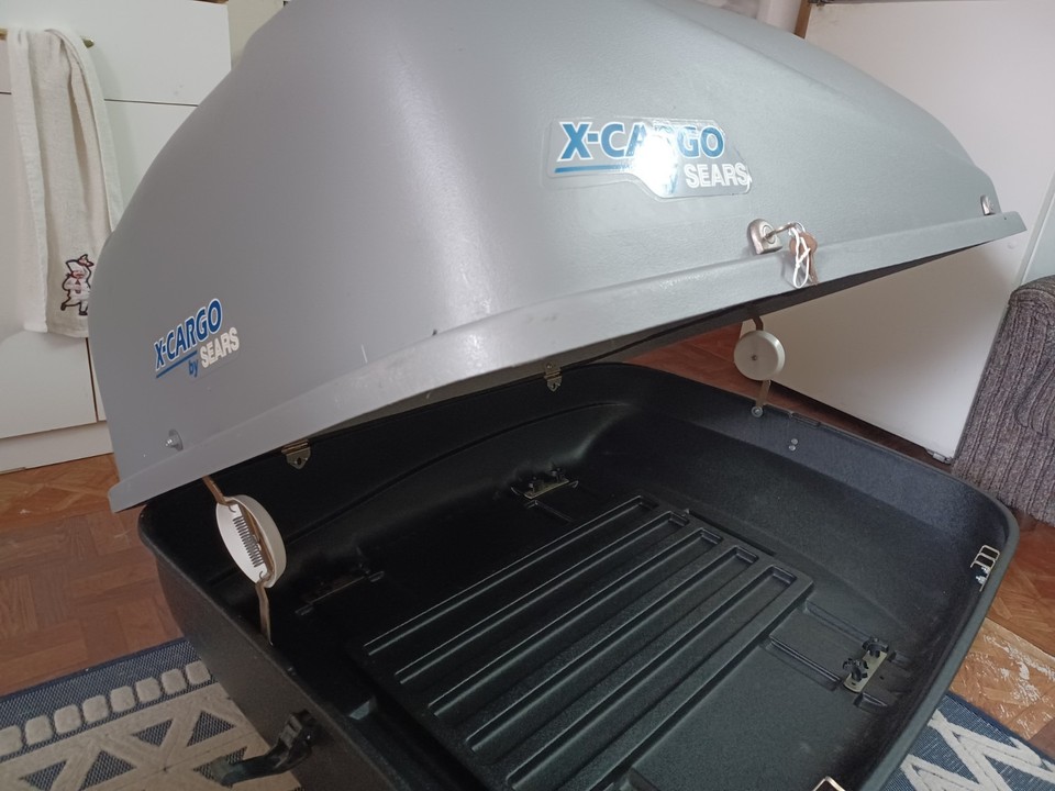 X-CARGO BY SEARS Car RoofTop Luggage Carrier Grey Large 49"x36"x21 ...