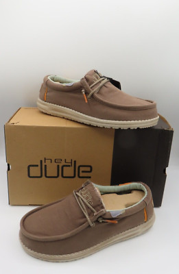 Hey Dude Men's Wally Washed WALNUT US 8 - EUR 41 | eBay