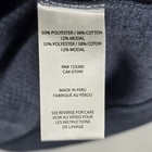 $129 Travis Mathew Small Cloud Waffle Crew Vintage Indigo Blue Nubby ...