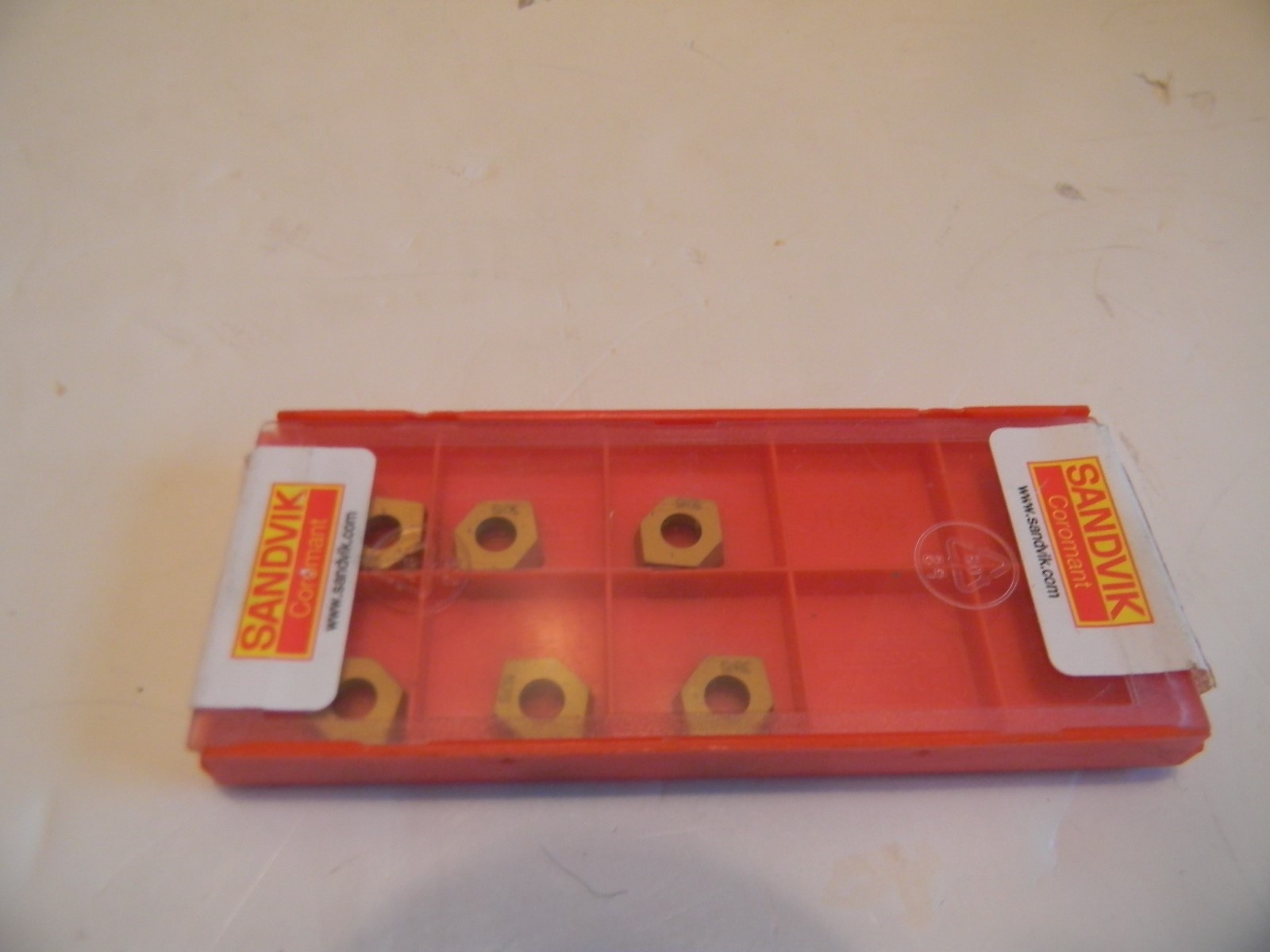 SANDVIK COROMANT 010-009252N5, GRADE 3015 CARBIDE INSERTS (BOX OF 6 ...