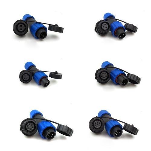 SD132-7pin Waterproof Connector Electric Bulkhead Connector Aviation ...