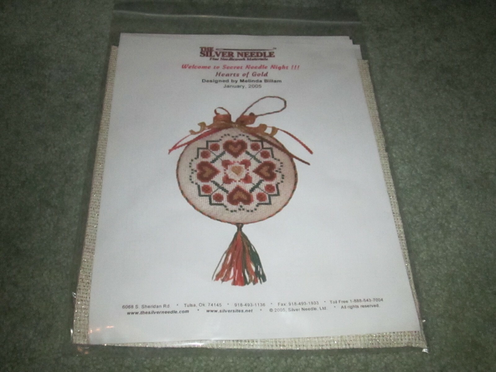 NEW THE SILVER NEEDLE CROSS STITCH KIT - YOU CHOOSE: DESIGNS from 2005 ...