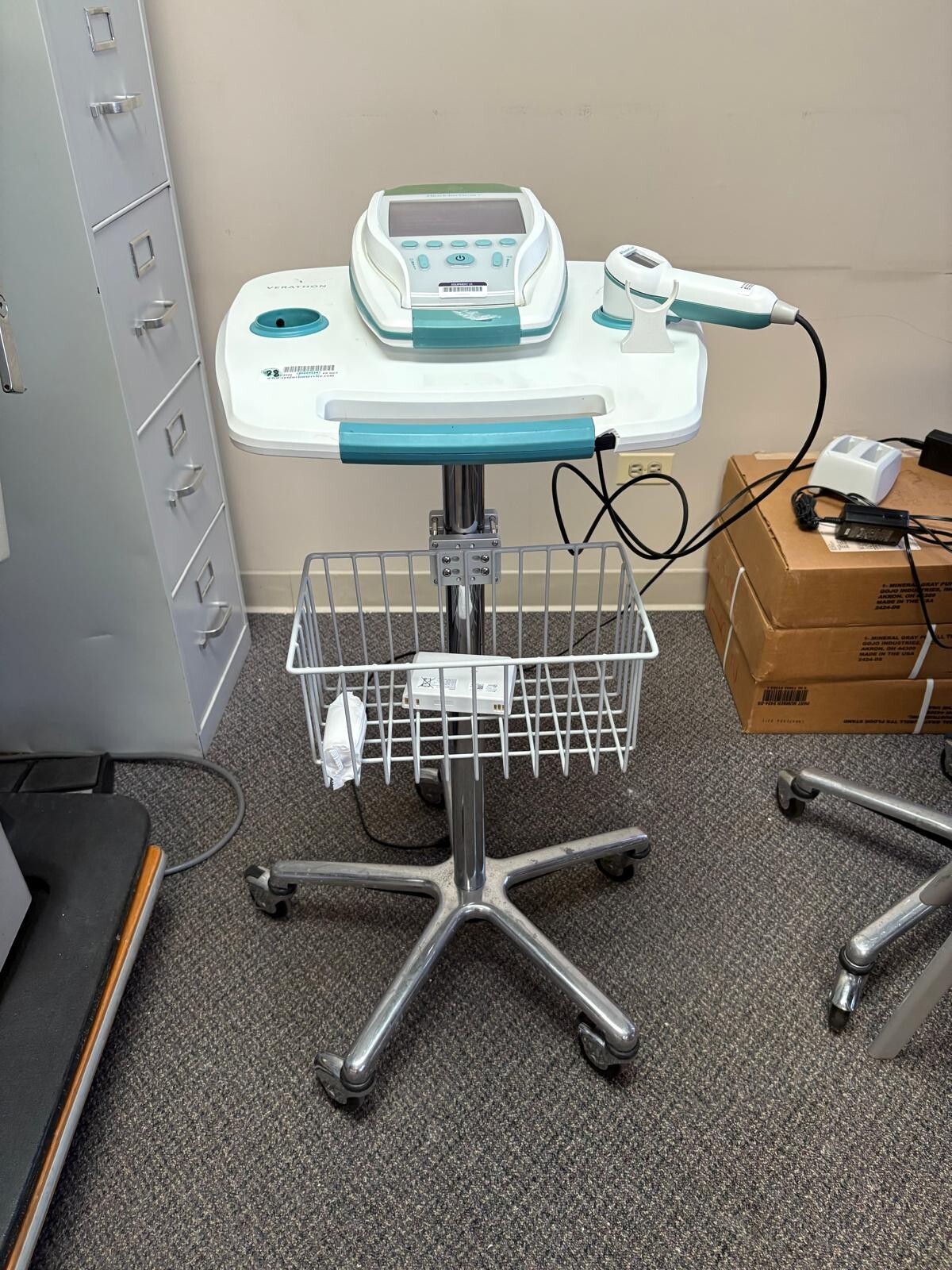 Verathon BVI 9400 Bladder Scanner w/Probe Battery & Charger, Power ...