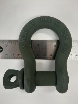 Military Tow Shackle M10 D-Ring Anchor Shackle New in Box - For Jeeps ...