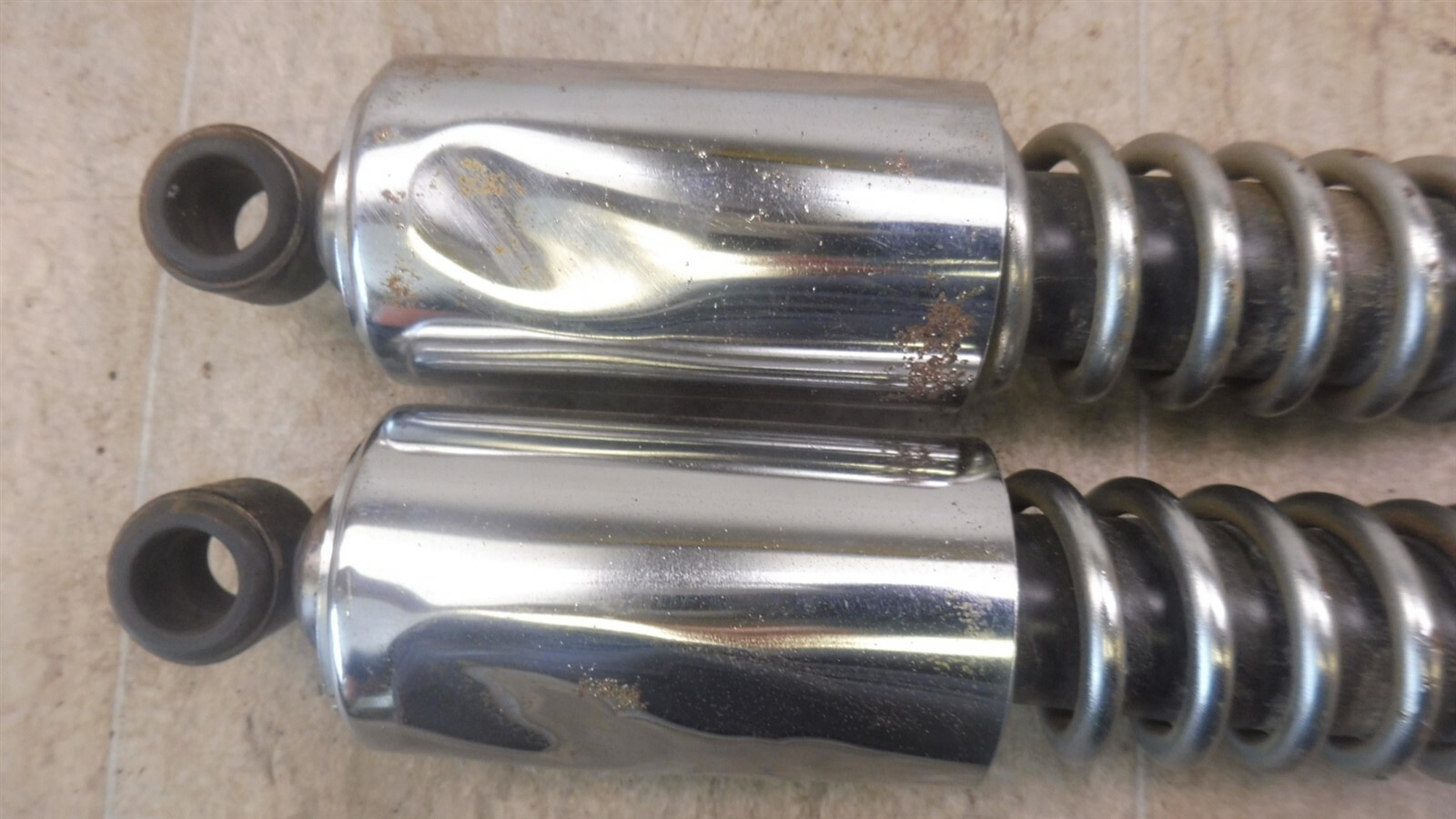 1970 Honda CB350 twin H1231-1) left right rear shocks suspension set | eBay