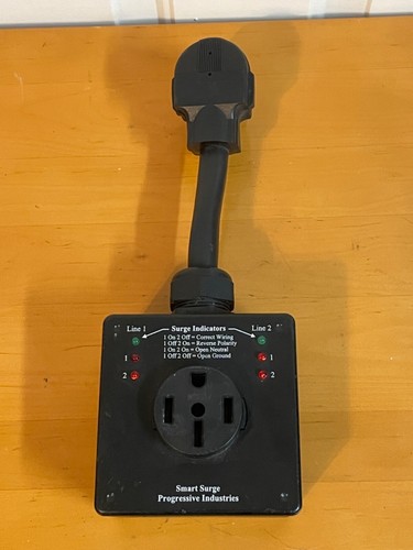Progressive Industries SSP-50 50A Portable Smart Surge Protector FREE ...