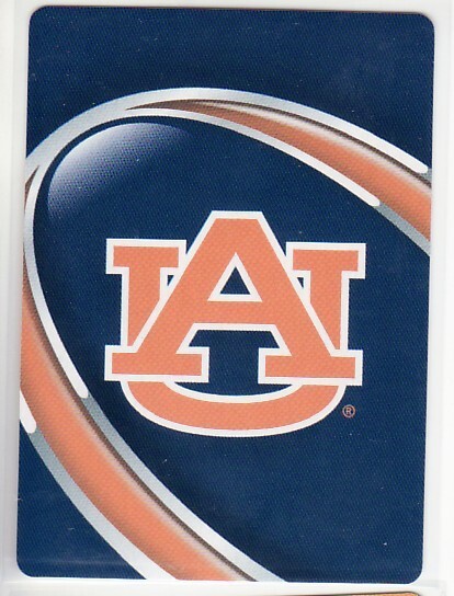 MICKEY SUTTON AUBURN UNIVERSITY OILERS 1966 AUTOGRAPHED PLAYING CARD | eBay