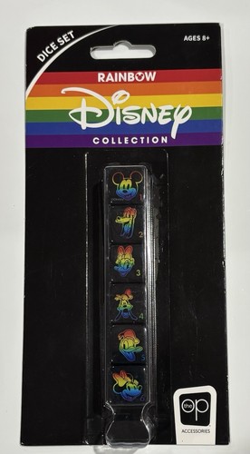 Disney Collection Rainbow Dice Set | eBay