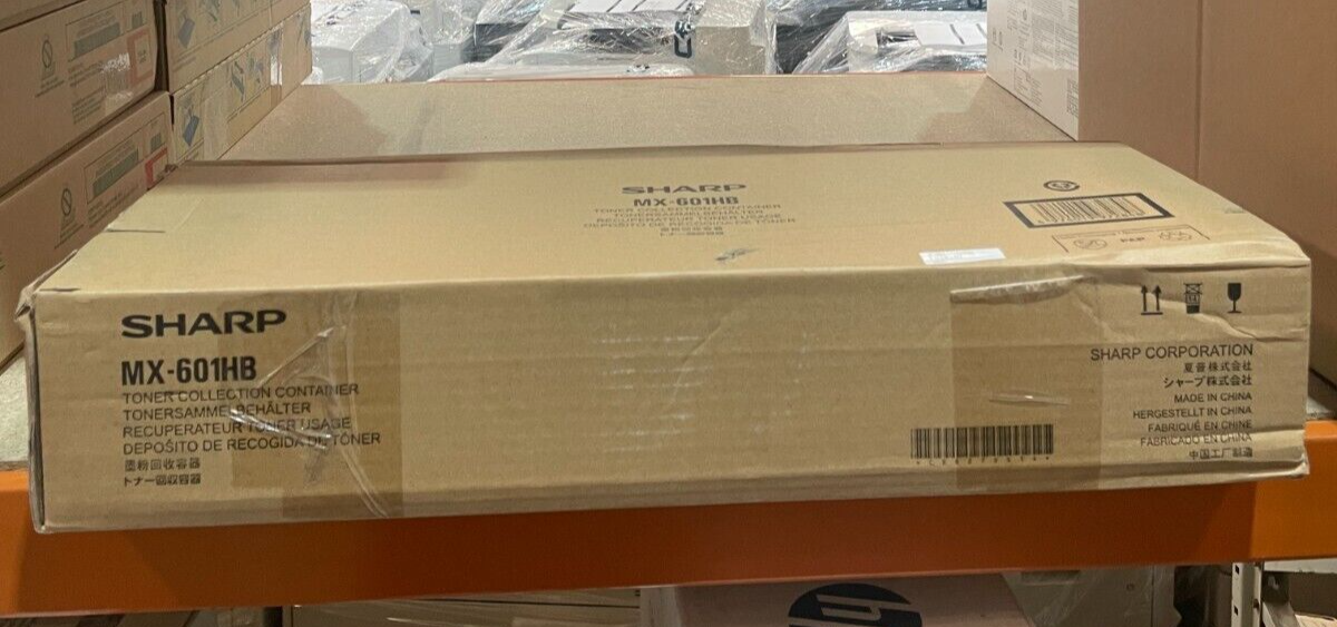 Genuine Sharp MX601HB MX-601HB Waste Toner Container MX 2651 3051 3071 3551 3571 | eBay Australia