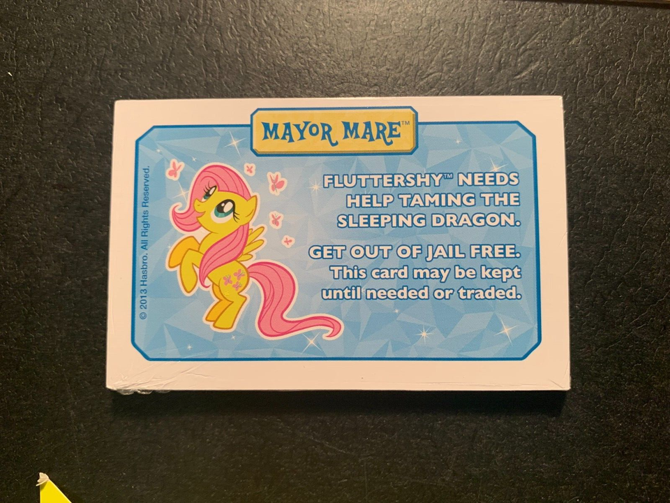 Monopoly MY LITTLE PONY Mayor Mare Cards FULL DECK SEALED NOS 2013 FREE ...