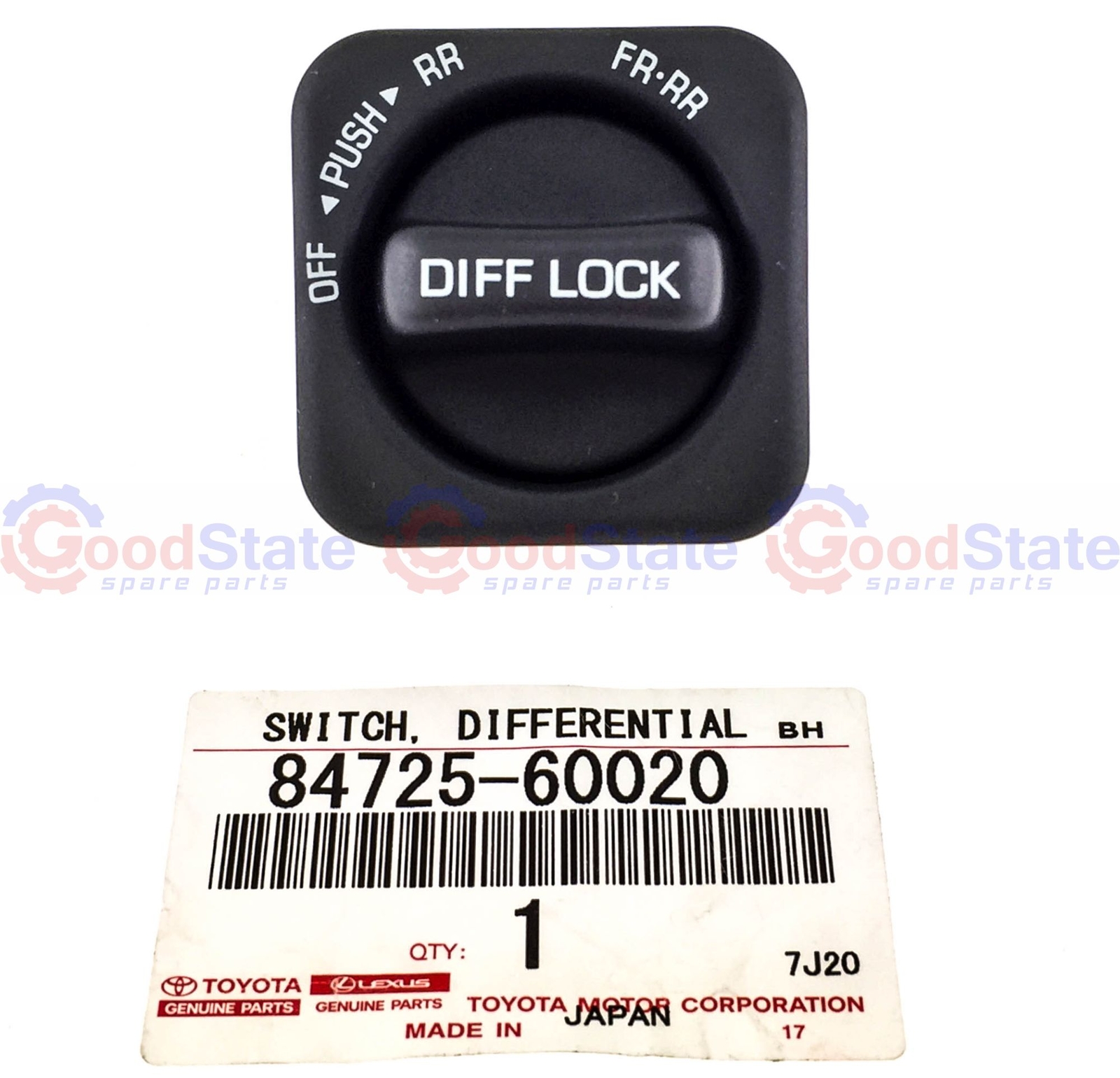 Genuine Toyota LandCruiser HDJ80 HDJ79 HDJ78 GRJ79 Front Rear Diff Lock ...