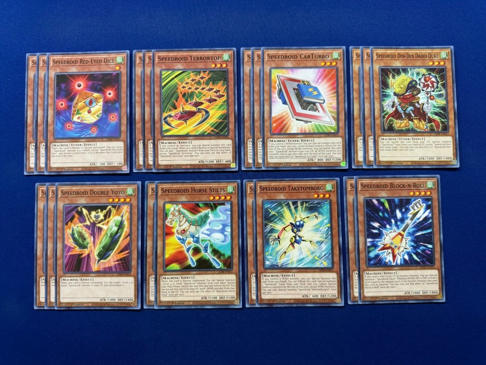 Yu-Gi-Oh! ARC-V - Yugo's Complete Speedroid Synchro Deck | eBay