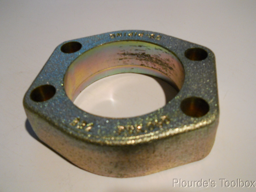 GS Hydro 2" 66mm Metric Pipe GS Flange, SAE 3,000 psi, 332, 1102150000 ...
