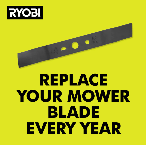 RYOBI 18v Lawn Mower 16" Replacement Blade AC18160 P1190 P1109 682489 ...