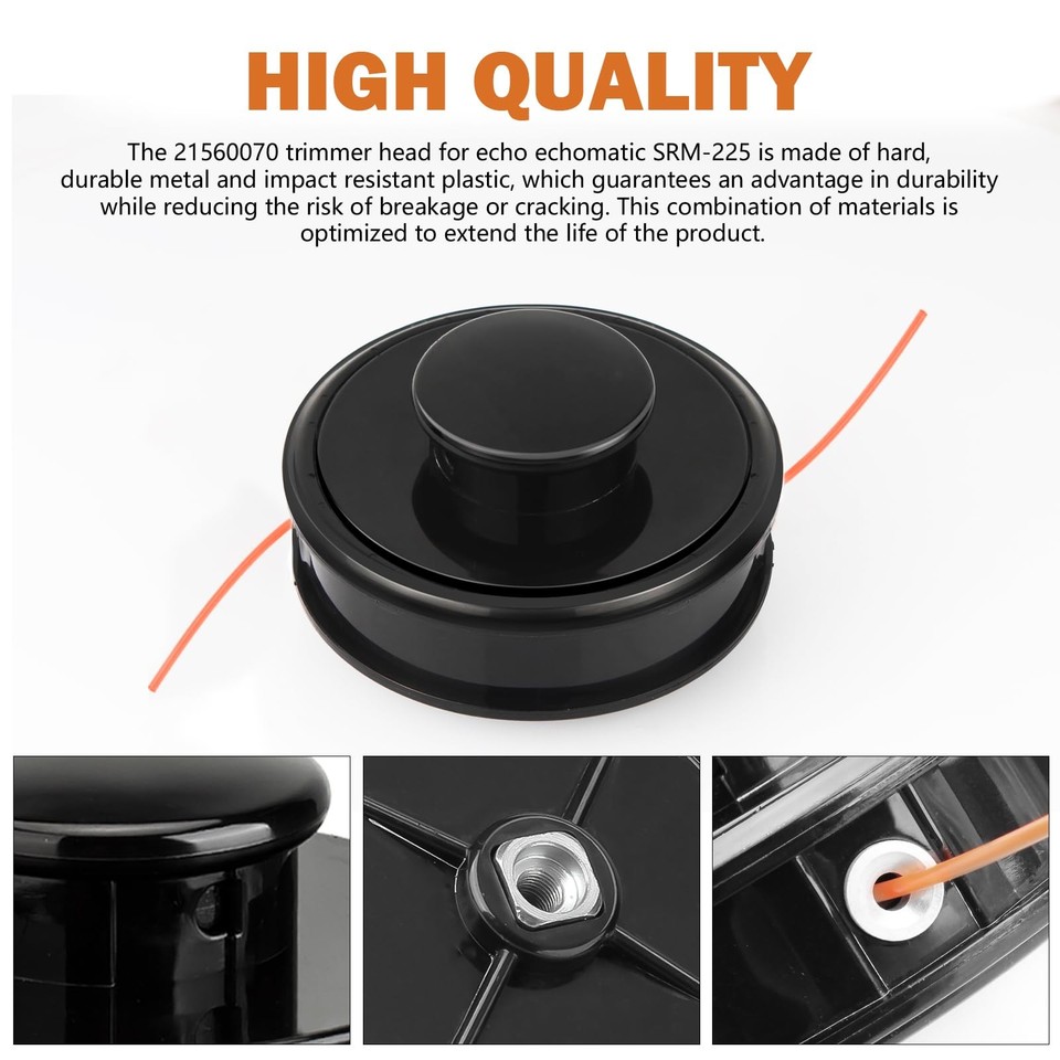 21560070 Trimmer Head Replacement for Echo Echomatic SRM Trimmer Head ...