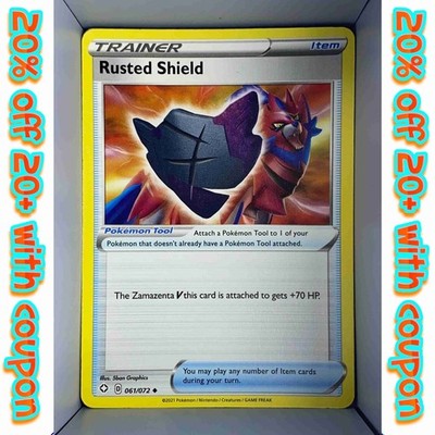 Rusted Shield 061/072 Shining Fates English 2021 | eBay