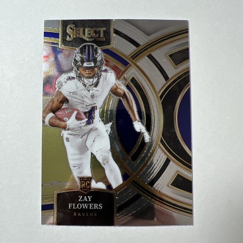Zay Flowers - 2023 Panini Select Football Premier Level ROOKIE Card ...