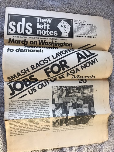 SDS New Left Notes Mar 5 1971 Students For A Democratic Society ...