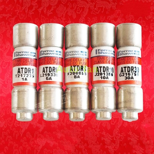 10 PCS/Box FERRAZ ATDR Series Class CC Fuses 600V 1A 2A 3A 4A 5A Brand ...