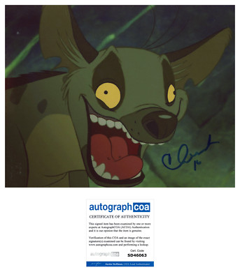 CHEECH MARIN SIGNED THE LION KING BANZAI 8x10 PHOTO w/EXACT PROOF ...