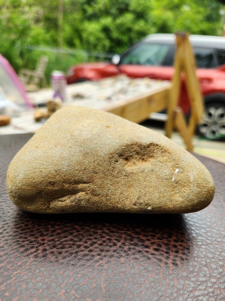 Native American Artifacts- Eagle Effigy Nutting Stone | eBay