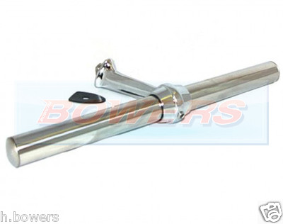 9" Inch Stainless Steel Chrome Classic Car "T" Badge Bar | eBay