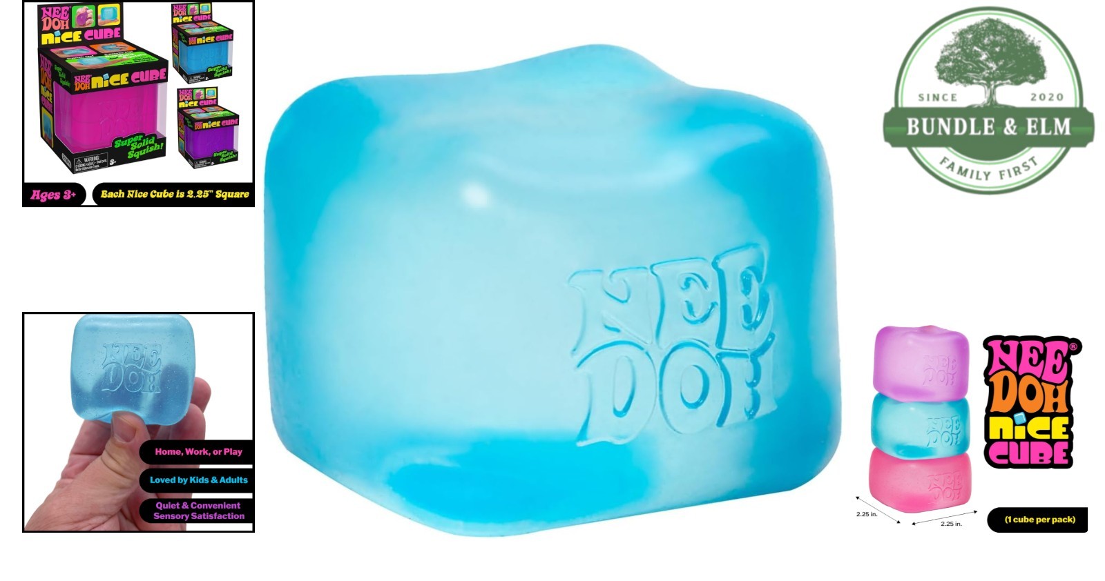 Schylling Needoh Nice Berg - Giant Needoh Nice Cube