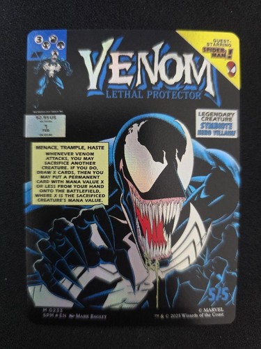 Mtg Eddie Block/Eddie Brock Full Art Version English | eBay