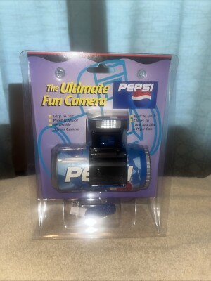 The Pepsi Can Camera Vintage 35mm Ultimate Fun Camera 1998 Brand New | eBay