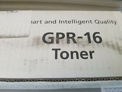 Canon GPR-16 Black Toner Cartridge (9634A003AA) 807027511867| eBay