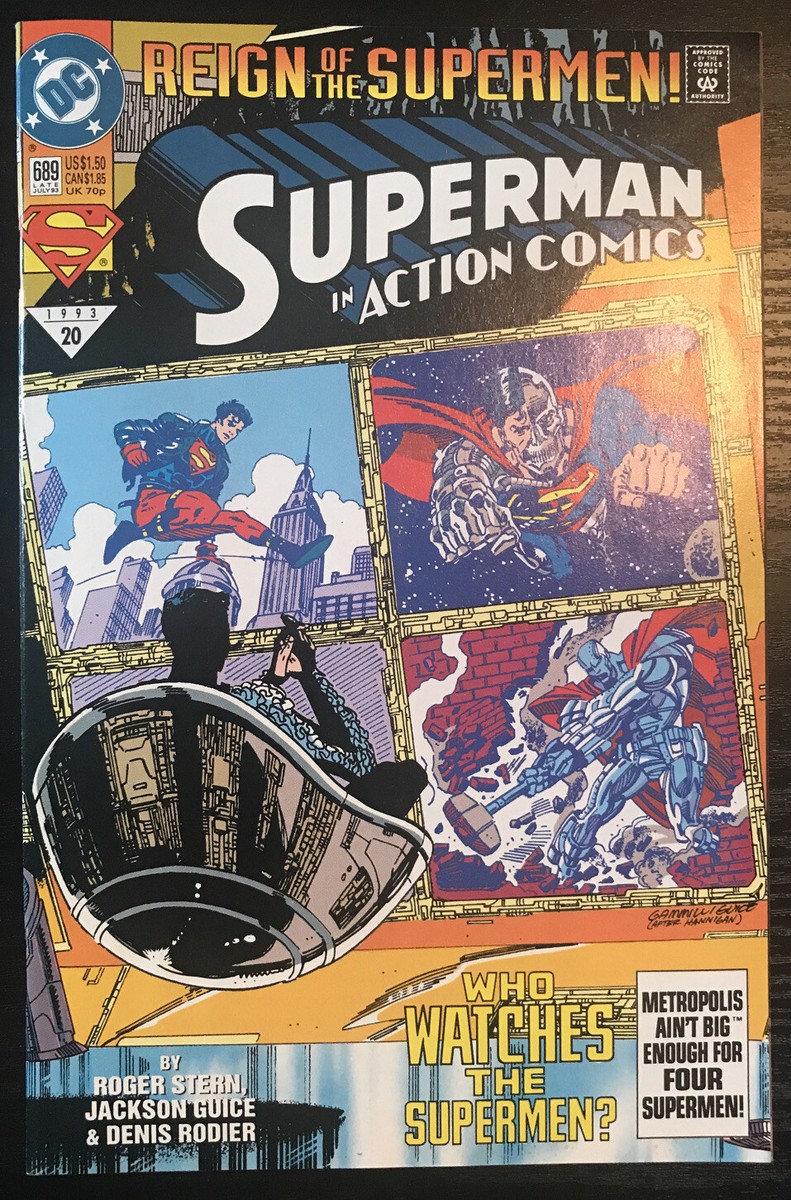Traje Negro Superman Comic