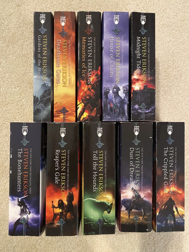 A Tale of the Malazan Book of the Fallen, Set (Vol. 1-10), Steven ...