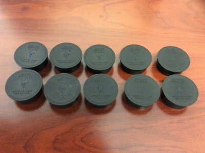 NEW CAPLUGS CEC-22 1-3/8" CONDUCTIVE CAPS THREADED CONNECTORS QTY: 10 ...