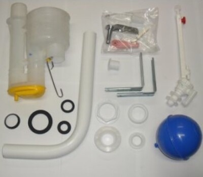 LECICO CPKDUDASLL ATLAS LOW LEVEL SIDE INLET CISTERN FITTINGS KIT BNIP ...