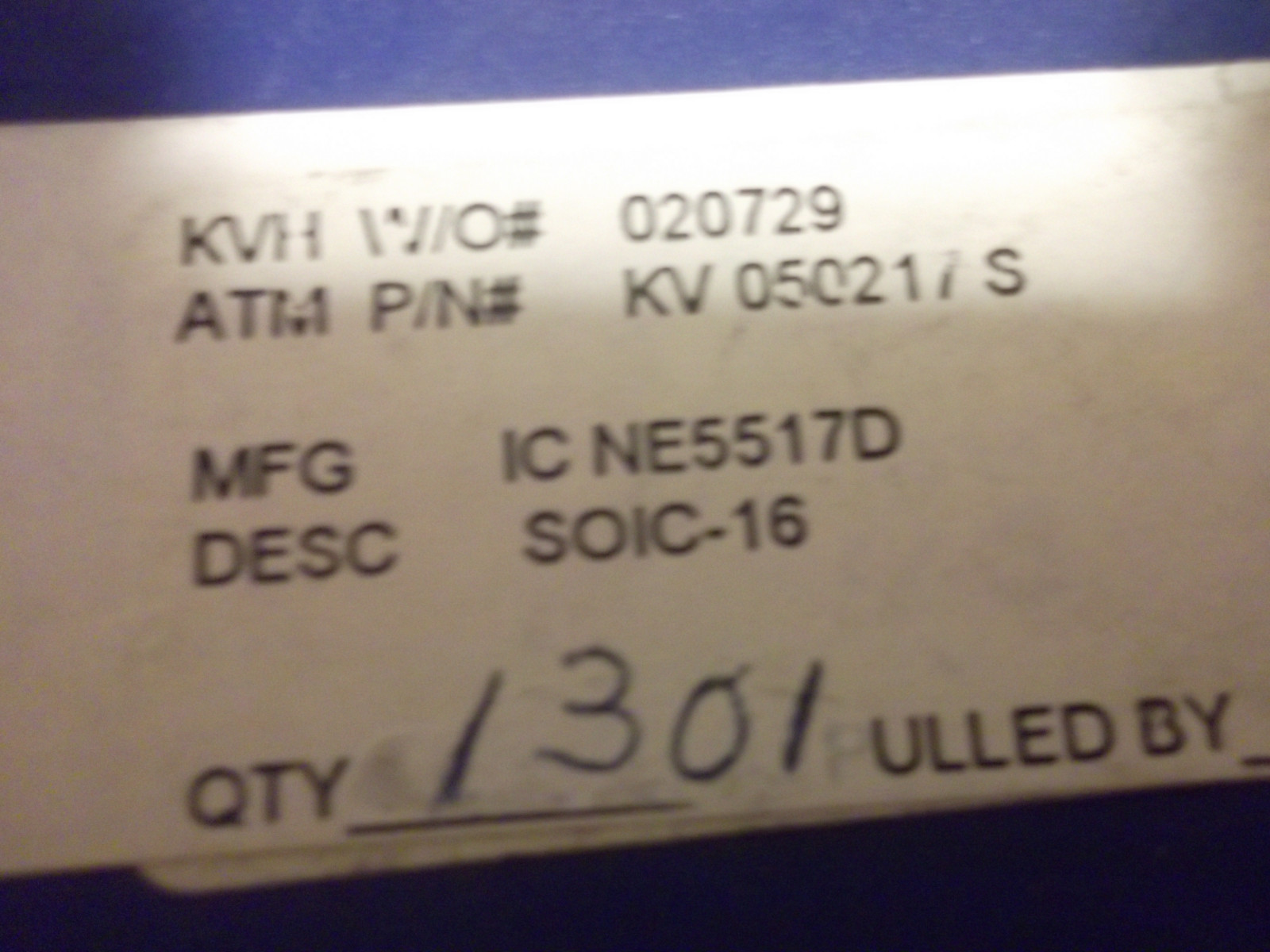 NE5517D DUAL OPERATIONAL TRANSCONDUCTANCE AMPLIFIER BY PHILIPS DATE ...