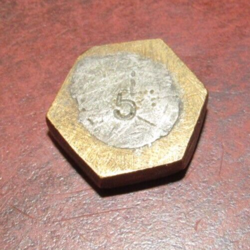 5 Gram Hexagon Balance Scale Apothecary Weight Vintage | eBay
