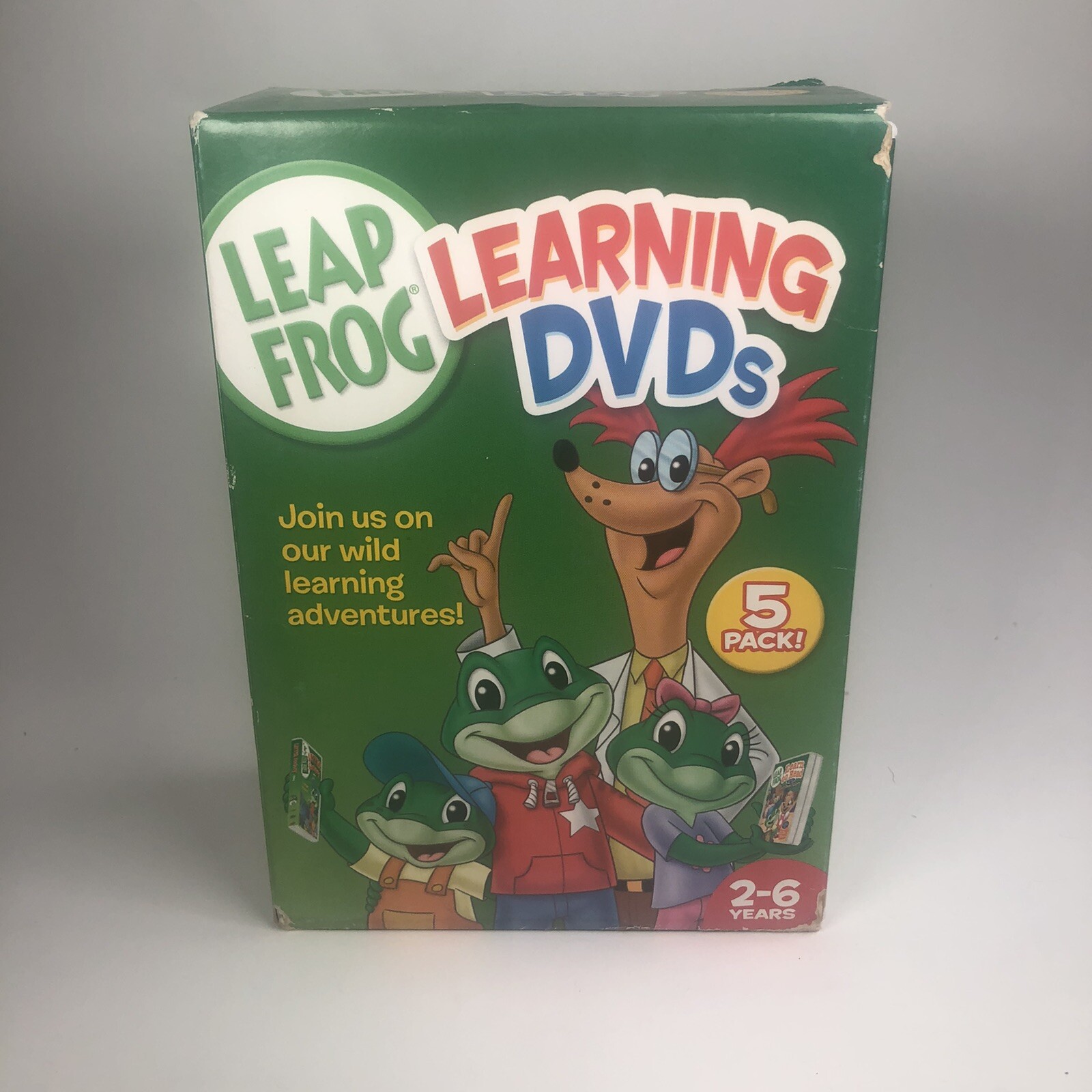 LeapFrog 5 Pack (DVD, 2006, 5-Disc Set) Tested 12569807624 | eBay